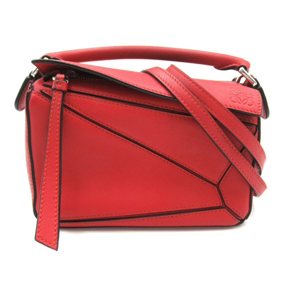 Loewe | Bags | Loewe Puzzle Bag Mini 2way Shoulder Bag Leather Series ...